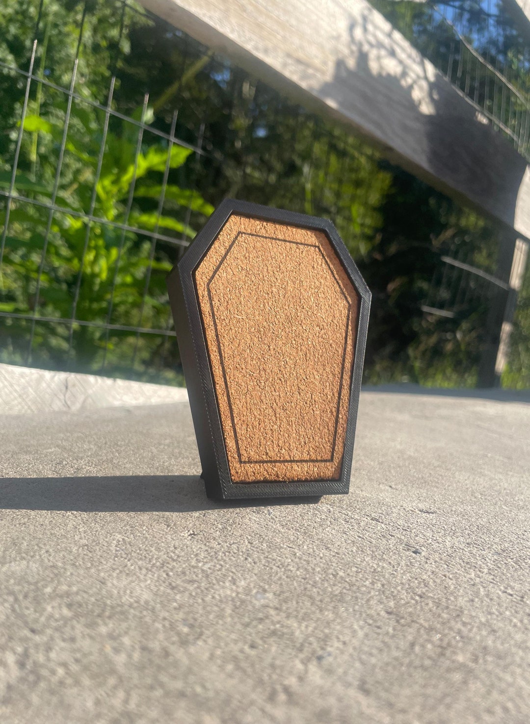 Coffin Mini Cork Board - Etsy