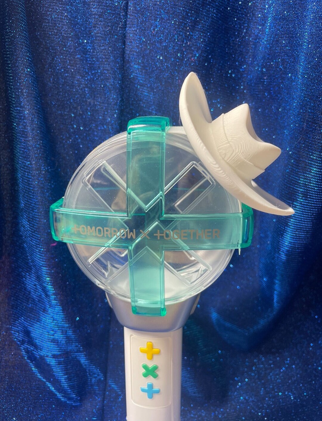 TXT Blue Hour Cowboy Hat Moabong Topper - Etsy