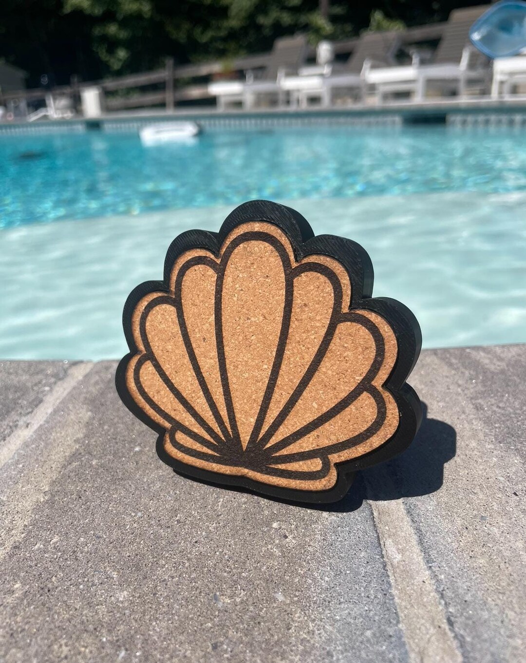 Sea Shell Mini Cork Board - Etsy