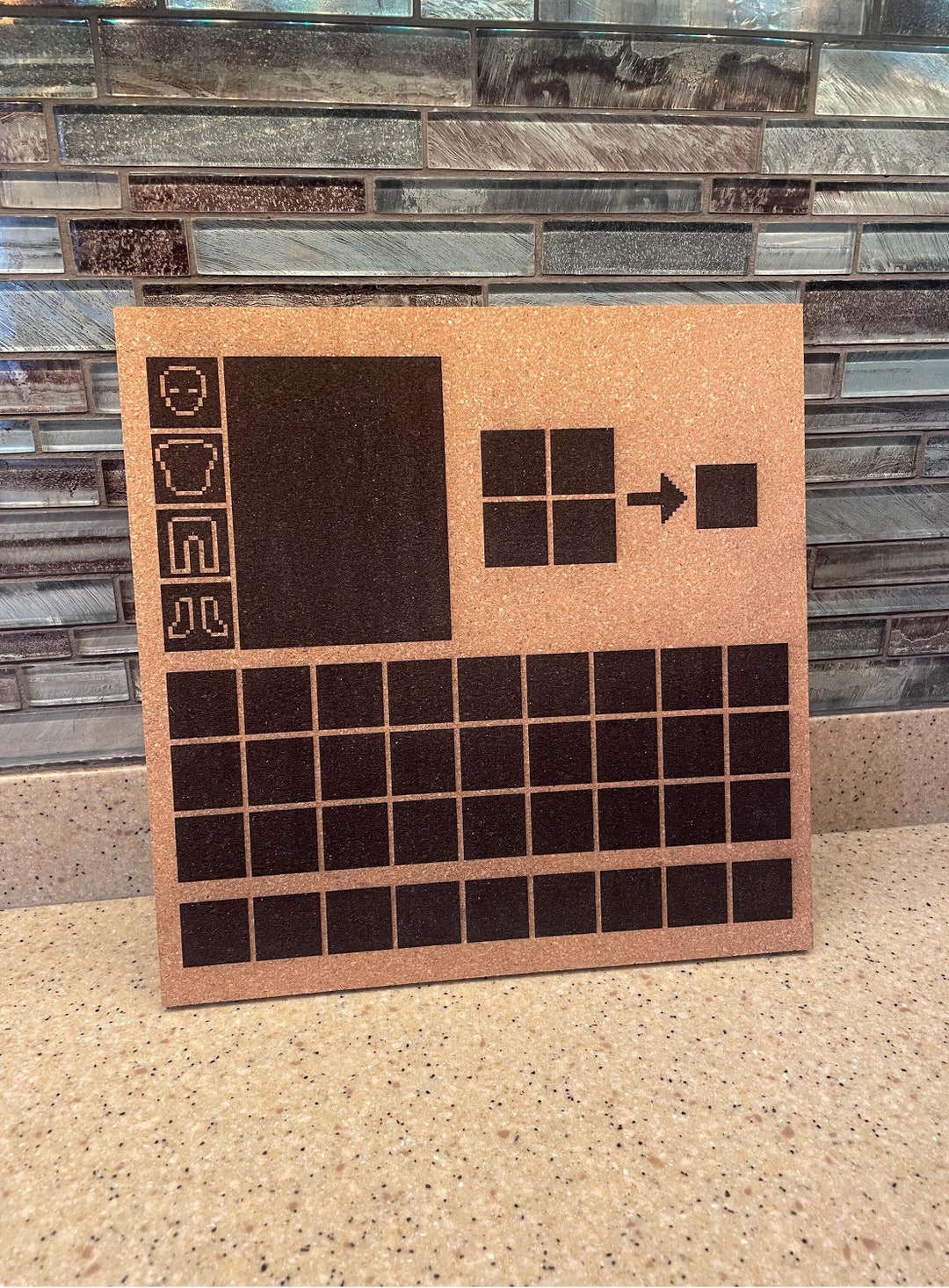 Minecraft Inventory Cork Board - Etsy