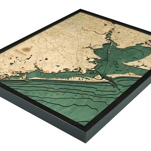 Houston Wood Carved Map - Etsy