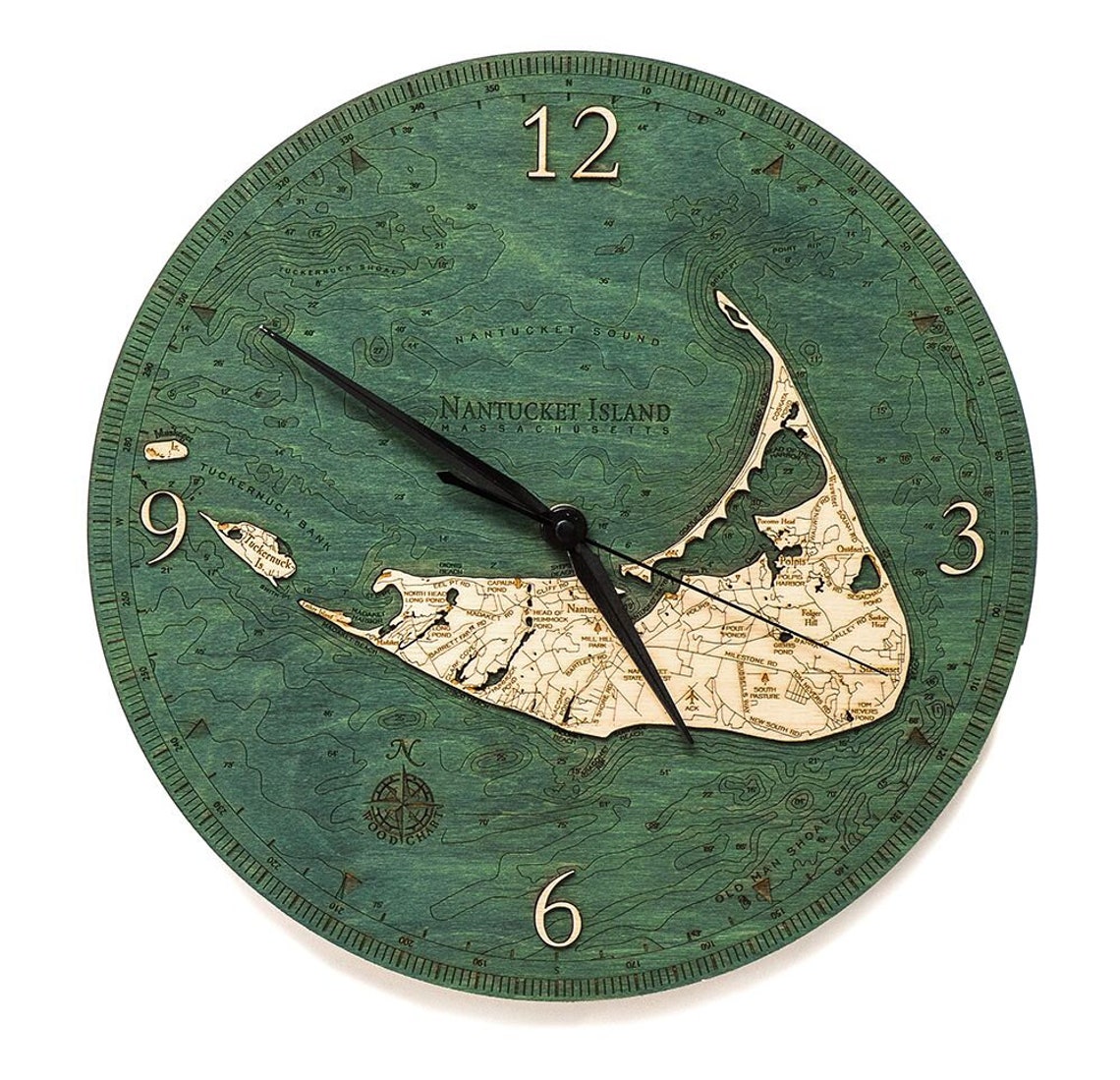 Nantucket Clock 12 Diameter - Etsy