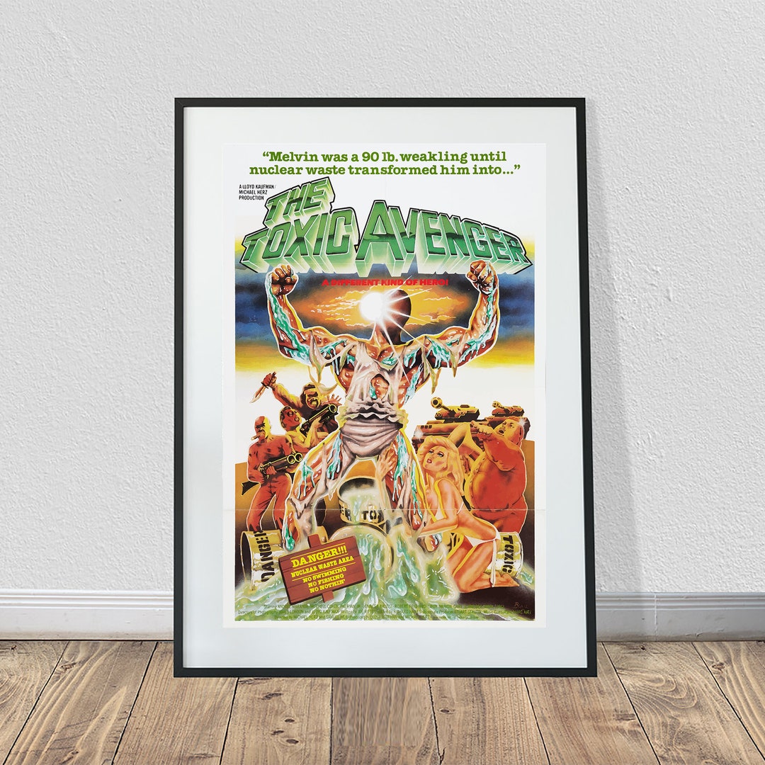 The Toxic Avenger Movie Poster 24x36 - Etsy