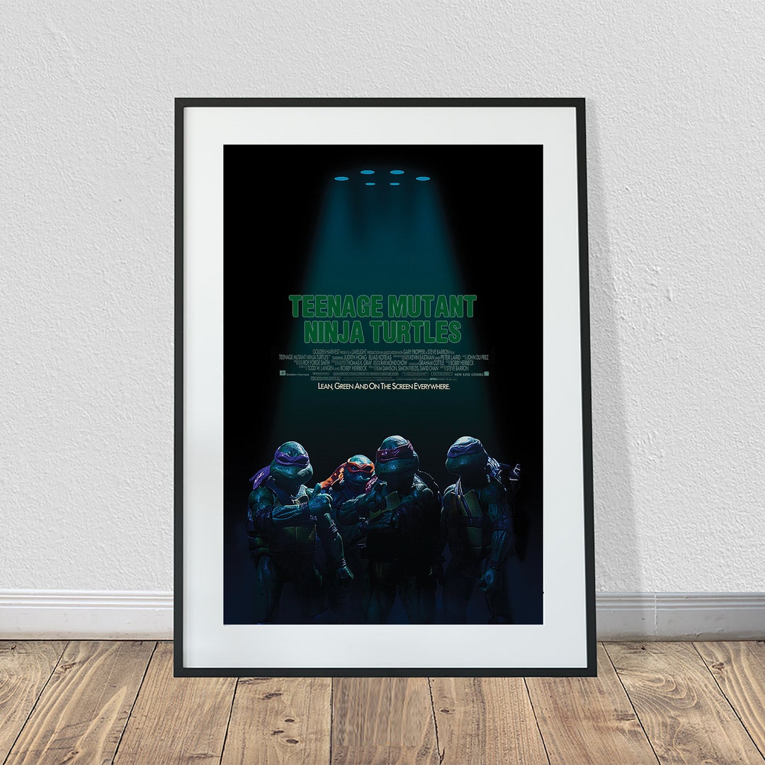 Teenage Mutant Ninja Turtles 1990 Movie Poster (24" X 36") - Etsy