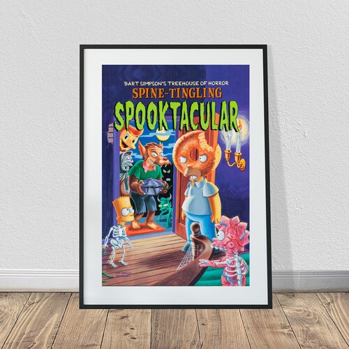 Treehouse of Horror Poster Collage 24 X 36 - Etsy