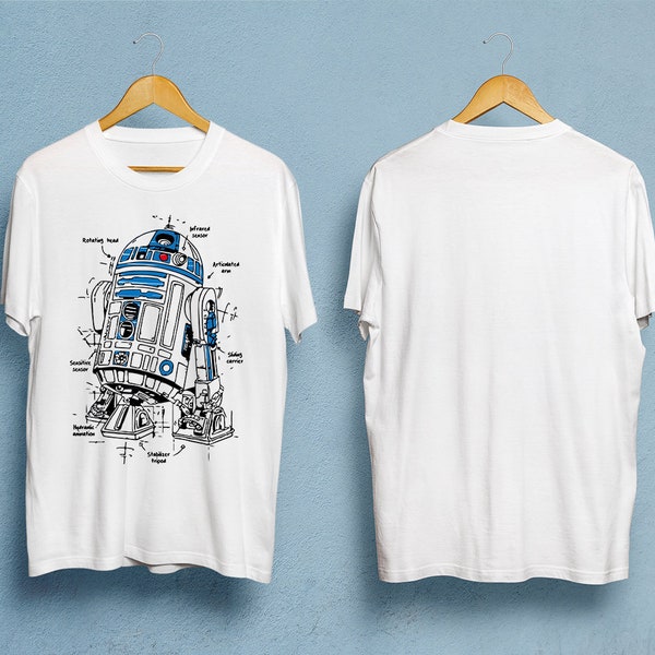 R2d2 Shirt - Etsy