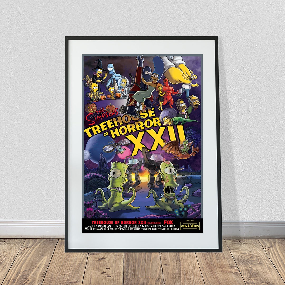 Treehouse of Horror XXII Poster (24" X 36") - Etsy
