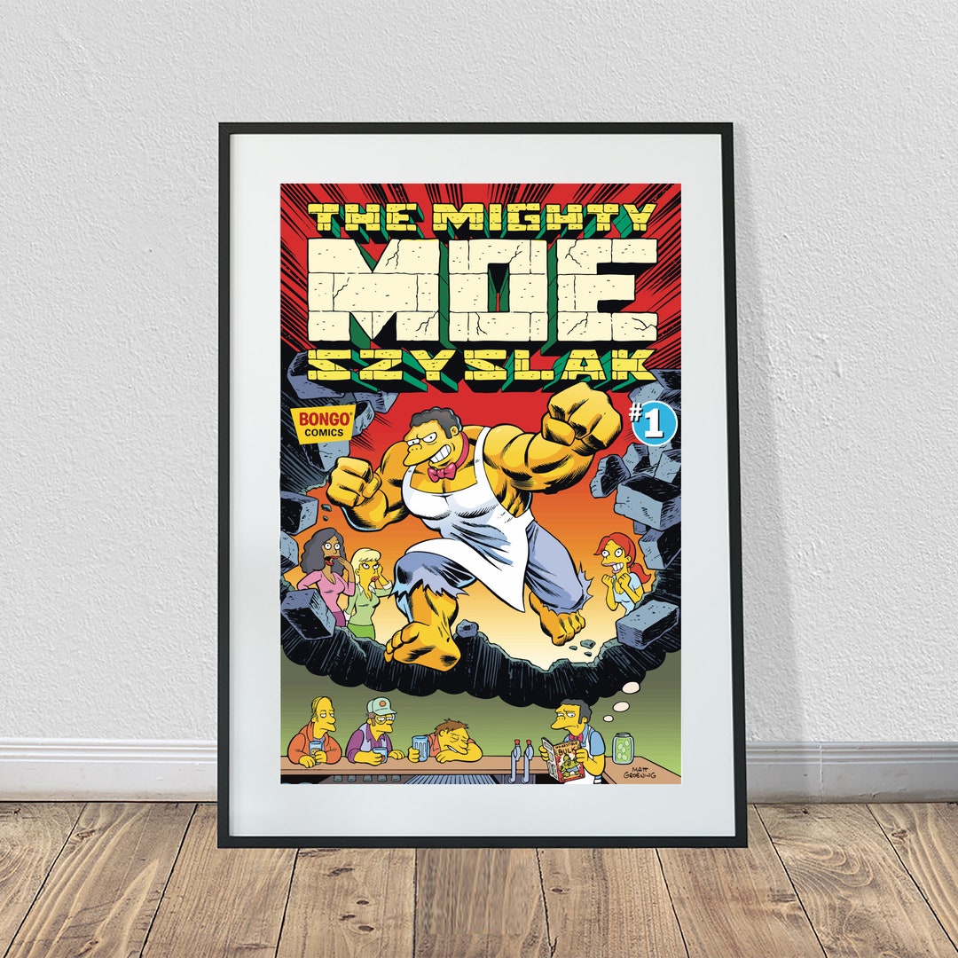 The Mighty Moe Szyslak Poster (24" X 36") - Etsy