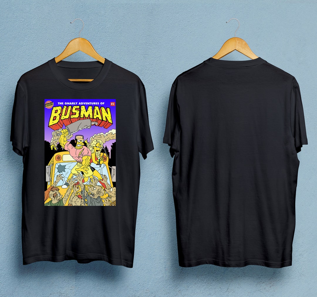 Busman Otto Comic T-shirt - Etsy