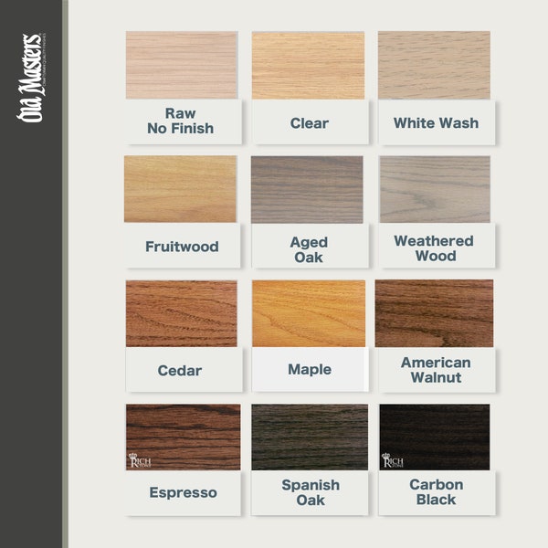 Pine Stain Samples - Etsy