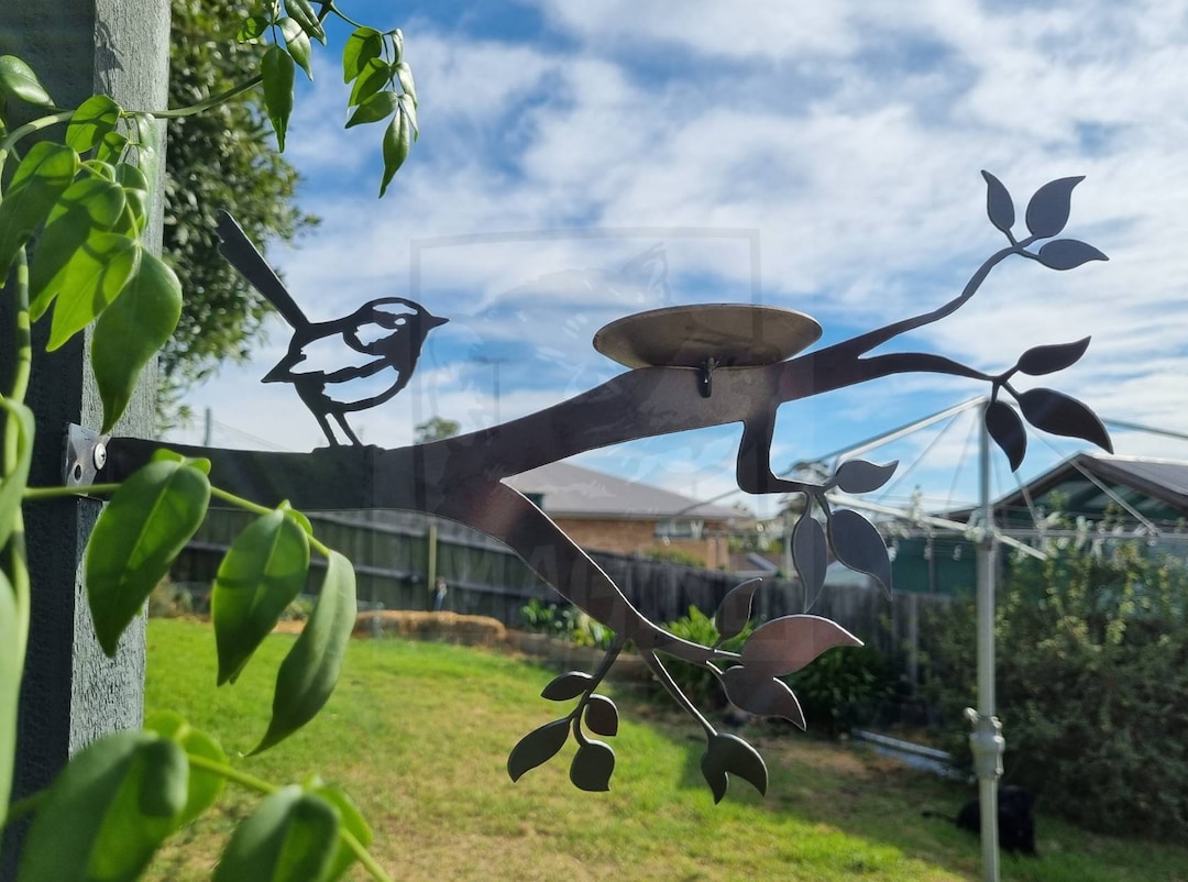 Fairy Wren Bird Feeder, Rusty Wren, Fairy Wren Gift, Fairy Wren Garden ...