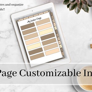 Undated Digital Teacher Planner iPhone or Ipad, Lovely Digital Notebook ...