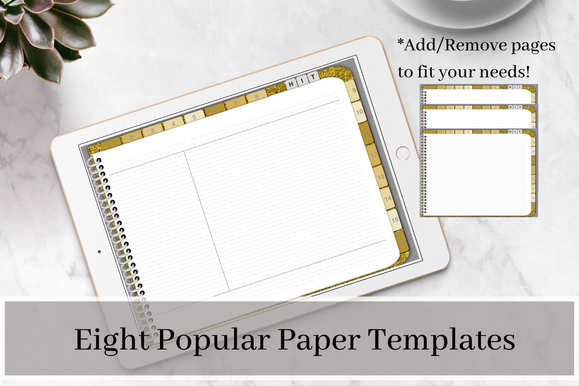 Landscape Digital Notebook for Iphone or Ipad Lovely Digital - Etsy