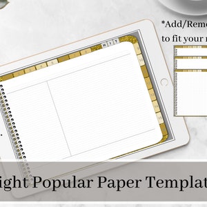 Landscape Digital Notebook for Iphone or Ipad Lovely Digital - Etsy