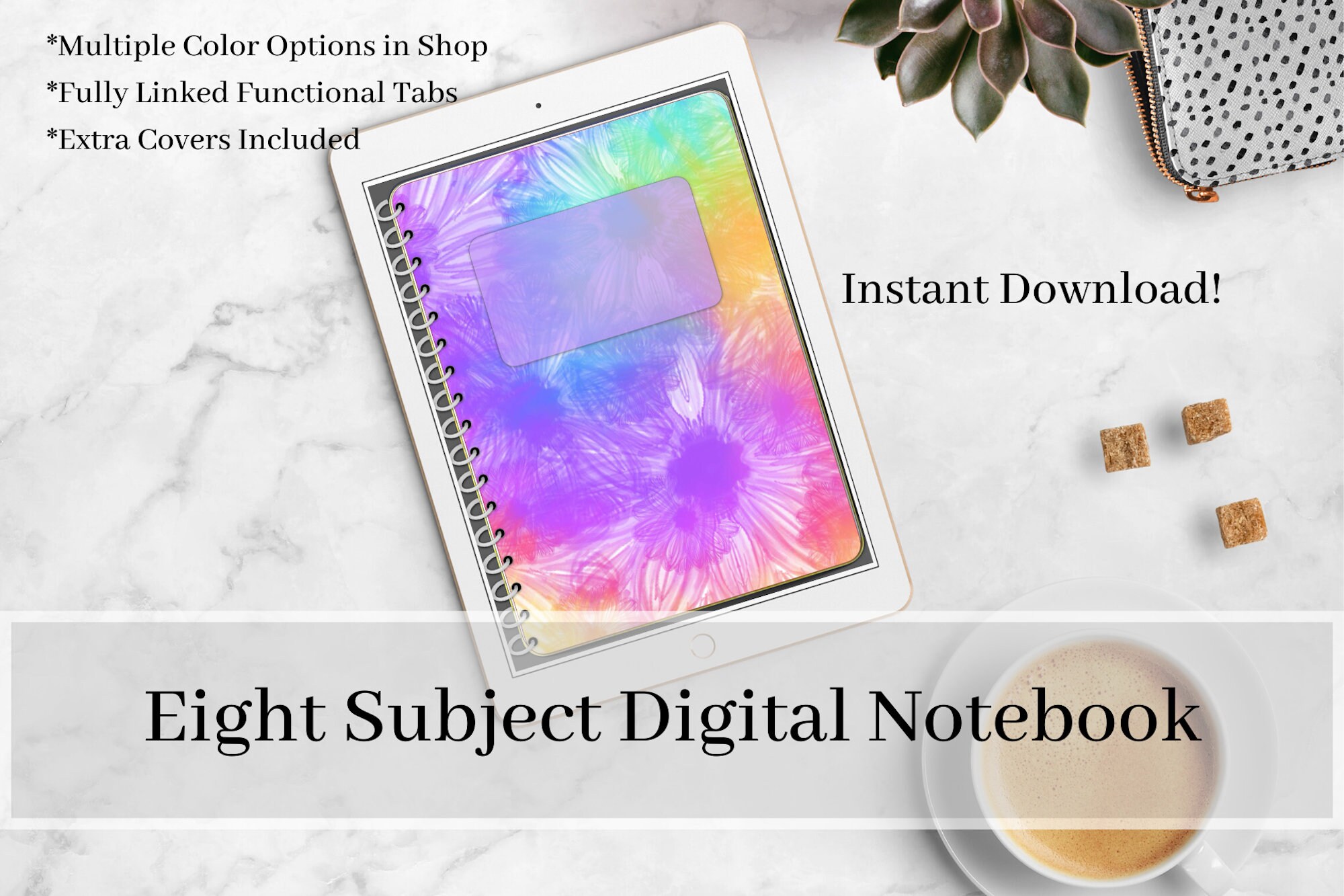 Portrait Digital Notebook for iPhone or iPad Lovely Digital - Etsy