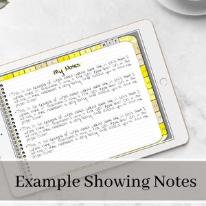 Landscape Digital Notebook for iPhone or Ipad, Lovely Digital Notebook ...