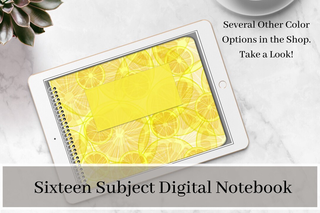 Landscape Digital Notebook for iPhone or Ipad, Lovely Digital Notebook ...