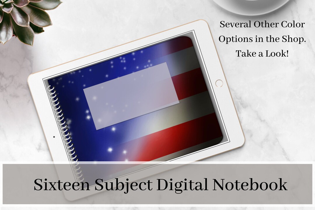 Landscape Digital Notebook for iPhone or Ipad, Lovely Digital Notebook ...