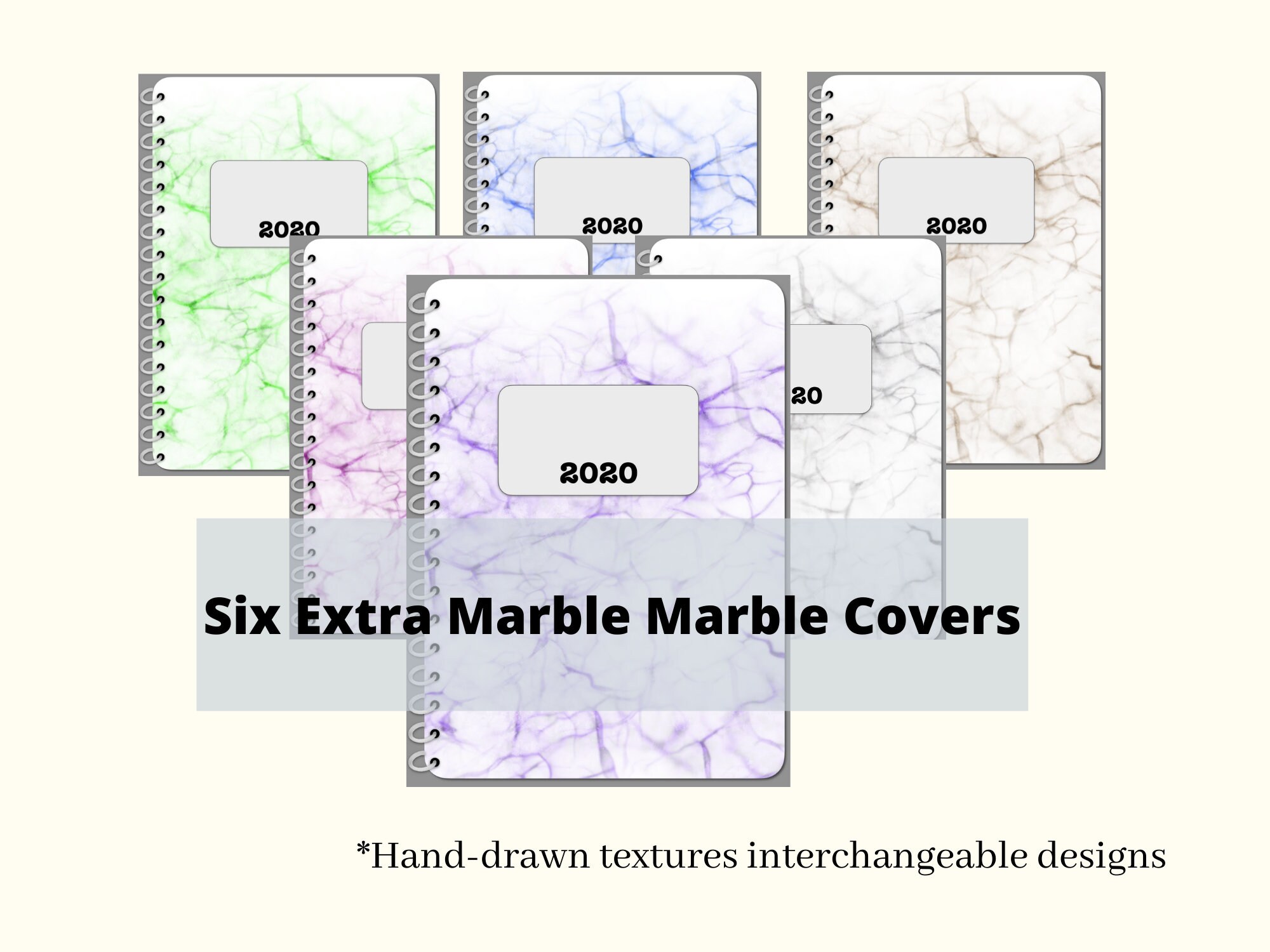 Portrait Digital Notebook for iPhone or iPad Lovely Digital - Etsy