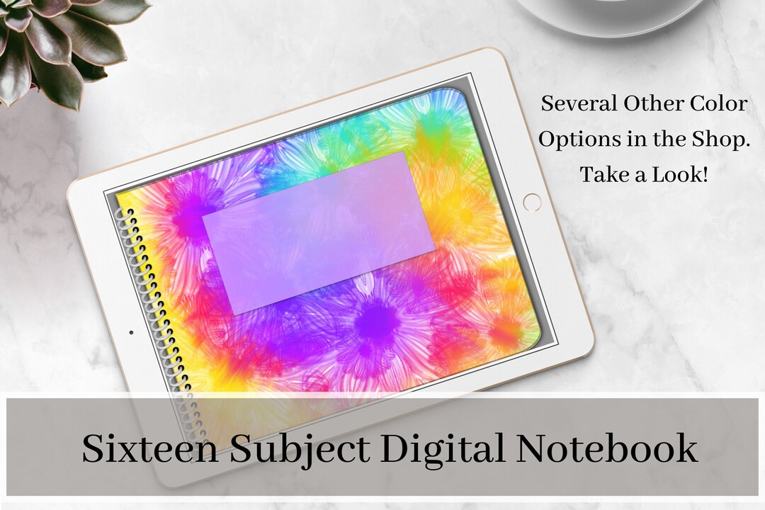 Landscape Digital Notebook for iPhone or Ipad, Lovely Digital Notebook ...