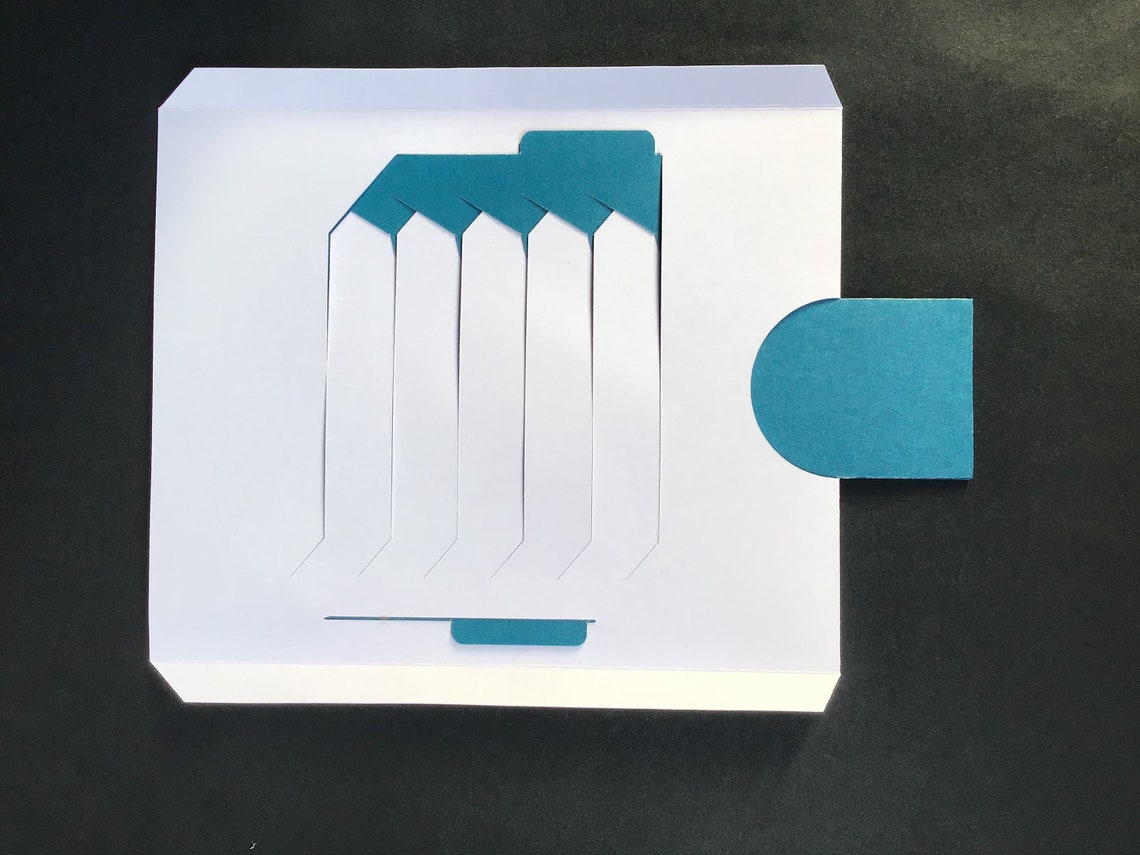 DIY Magic Picture Dissolving Card Downloadable SVG File for - Etsy