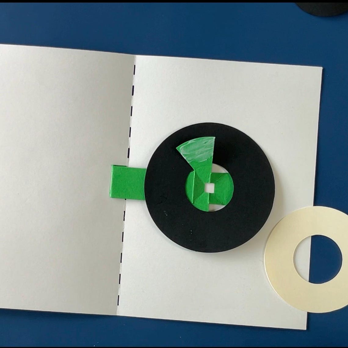 DIY Three Layers Rotating Pop-up Card SVG Mechanism. - Etsy