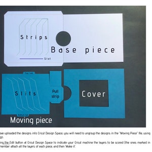 DIY Magic Picture Dissolving Card - Downloadable SVG File for Cricut ...