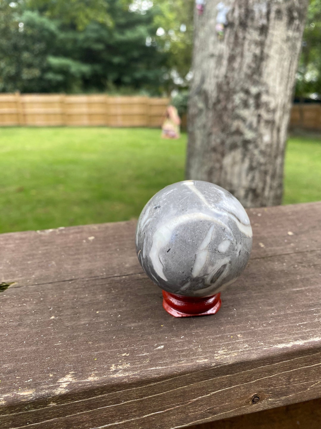 Shell Jasper Sphere - Etsy