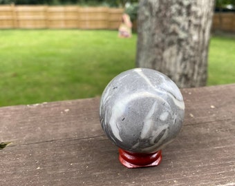 Shell Stone Sphere - Etsy