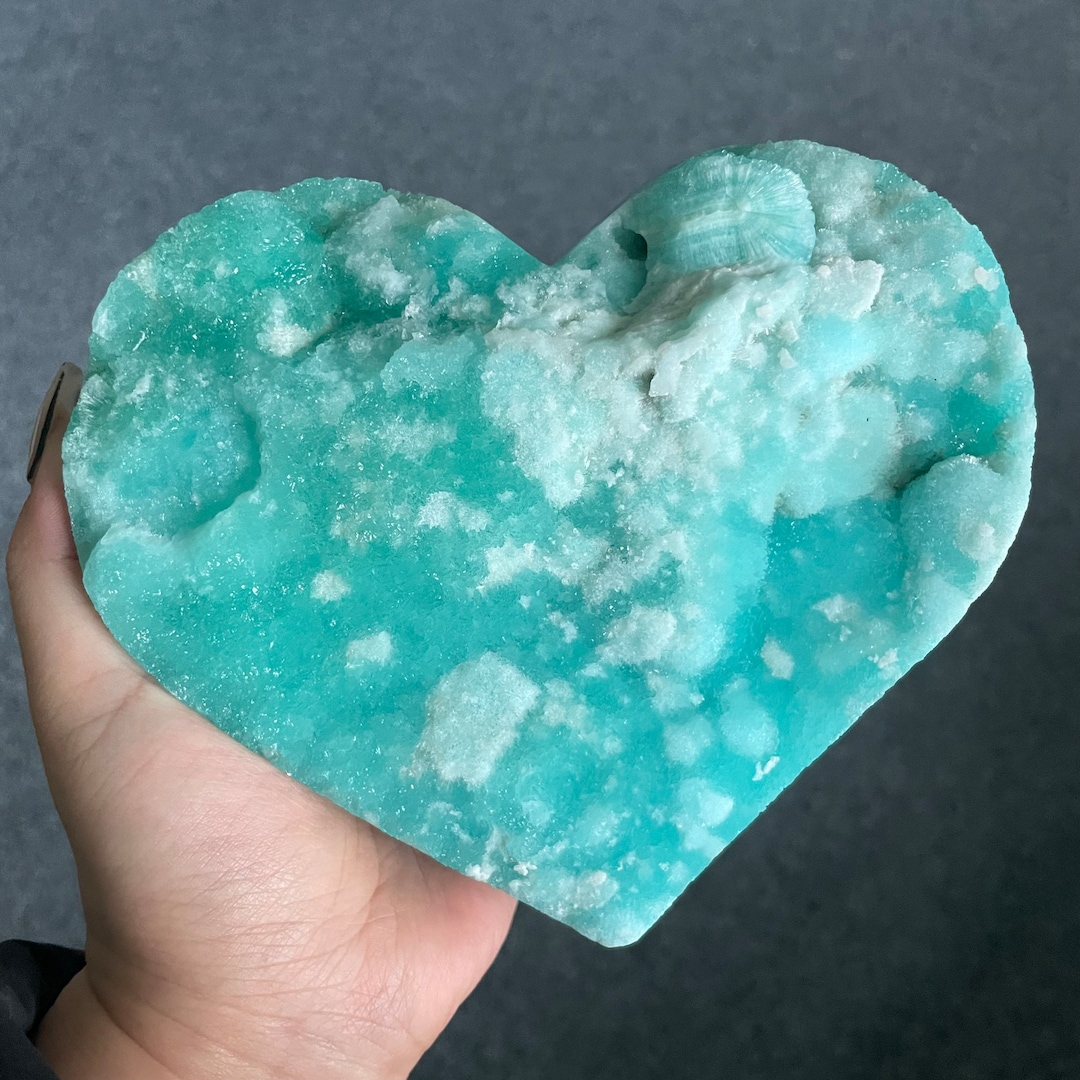 One-of-a-kind Caribbean Calcite Blue Aragonite and Azurite Crystal ...