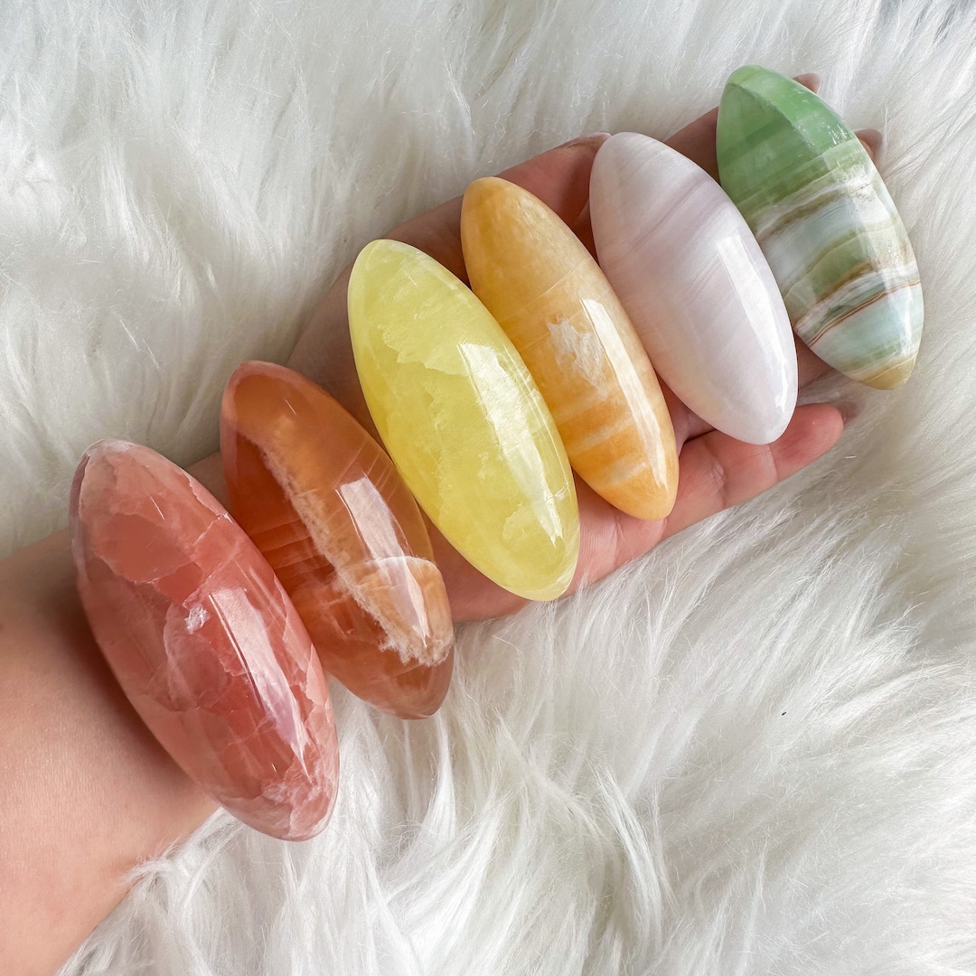 Rainbow Calcite Shiva Palmstone Rose Calcite Honey Calcite Mango ...