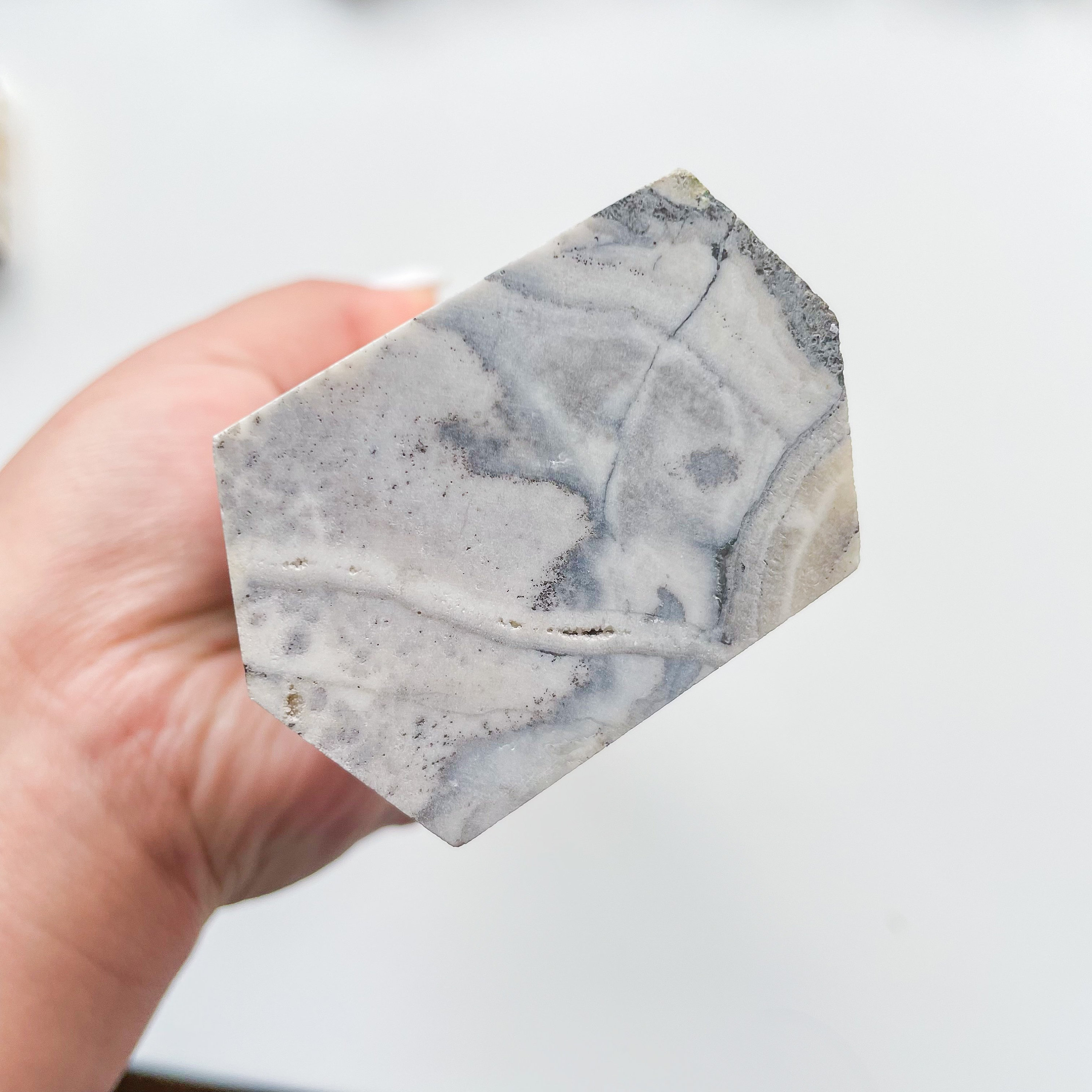 Dendritic orange calcite crystal point healing crystal home decoration ...