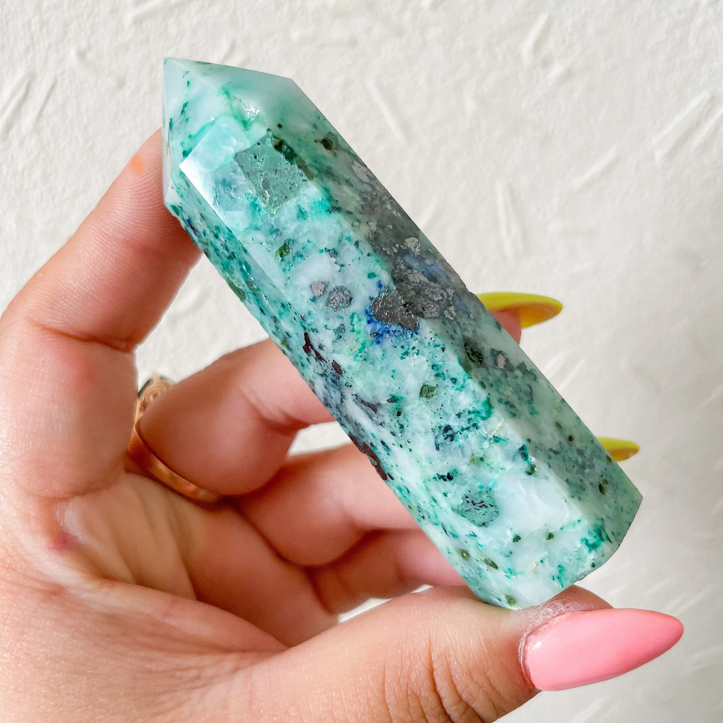 Phoenix stone crystal tower