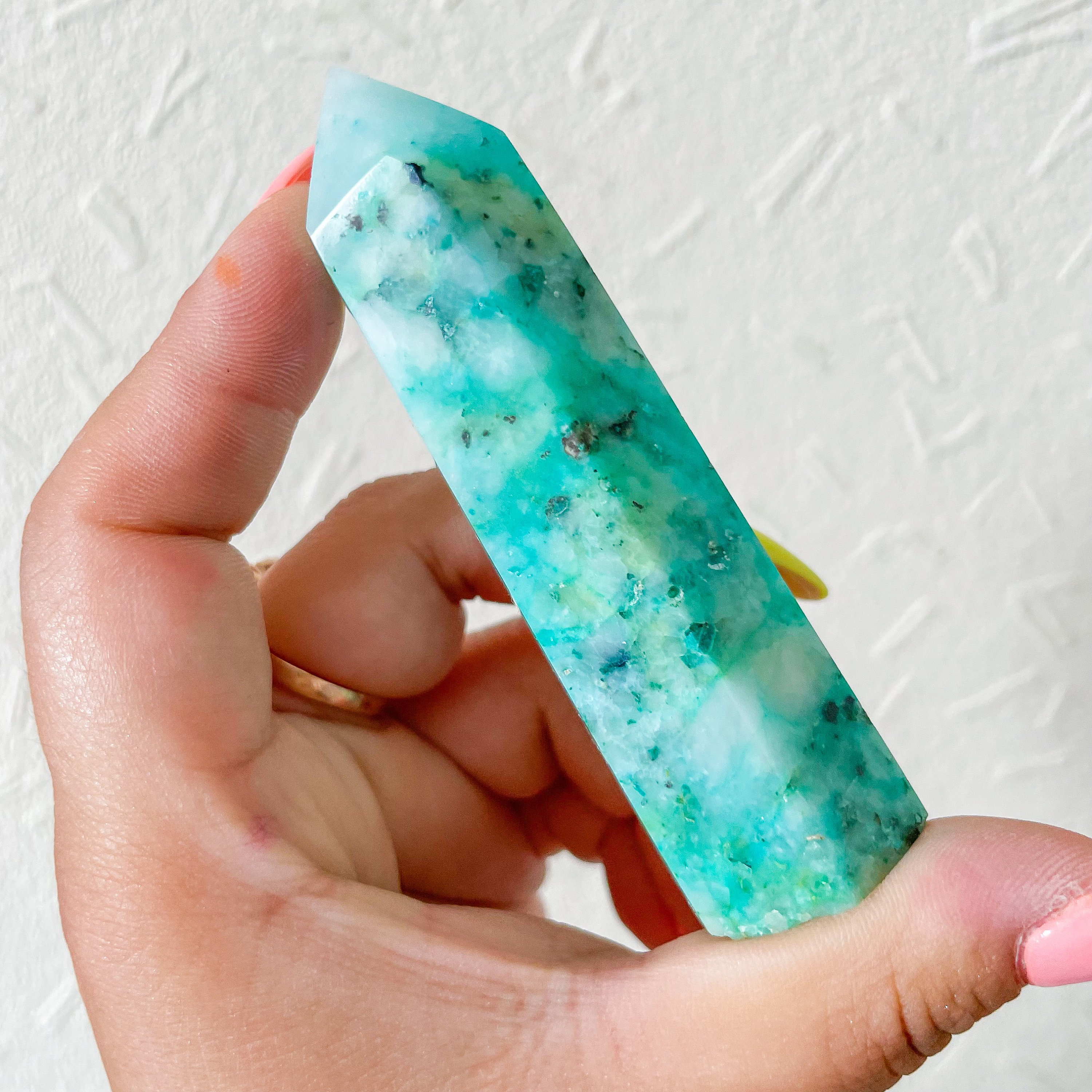 Phoenix stone crystal tower