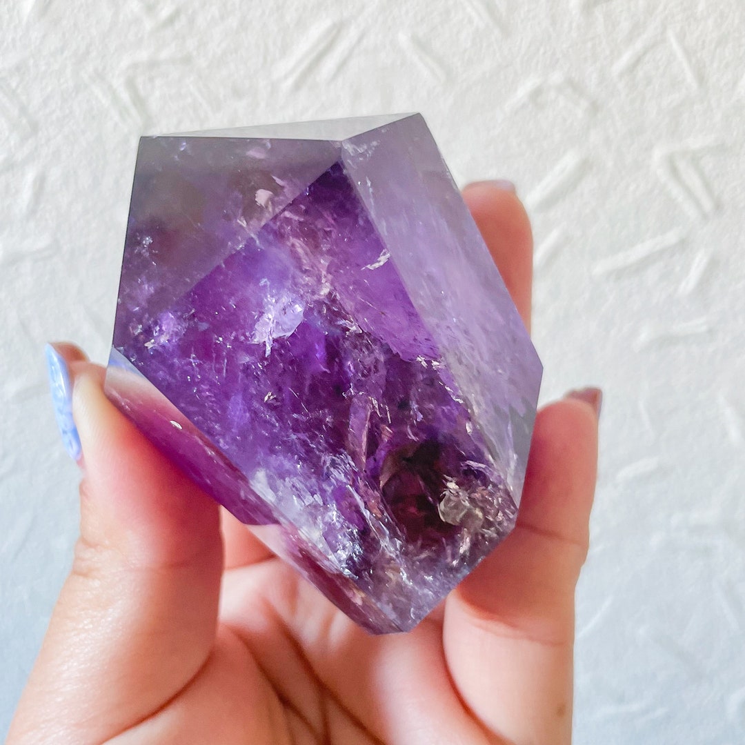Amethyst Crystal Tower Phantom Ametrine Point high Grade Phantom ...