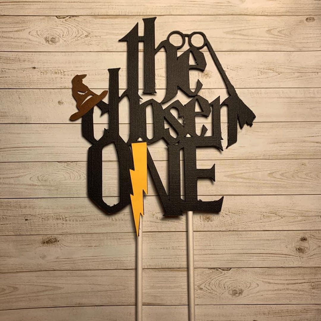 Harry Potter Cake Topper - Etsy
