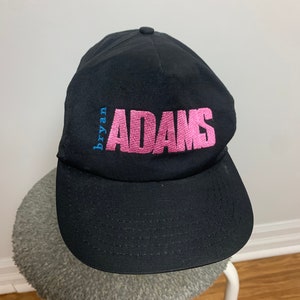 1990s Bryan Adams Logo Hat - Etsy