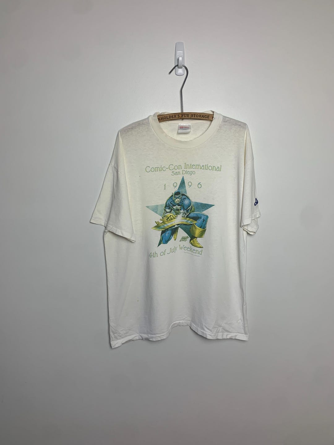1996 San Diego Comic Con Captain America T-shirt - Etsy