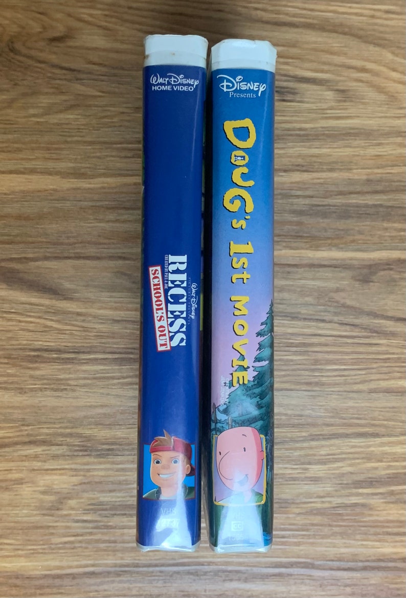 Vintage Disney's Recess/doug's First Movie VHS Set - Etsy