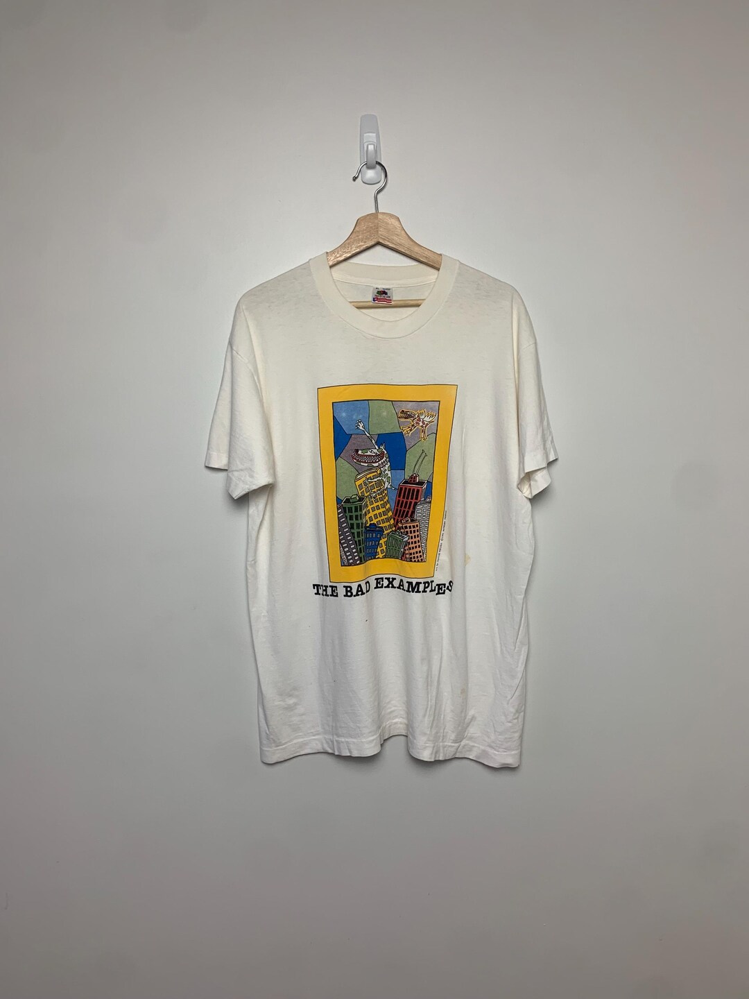 1991 the Bad Examples Band Tour T-shirt - Etsy