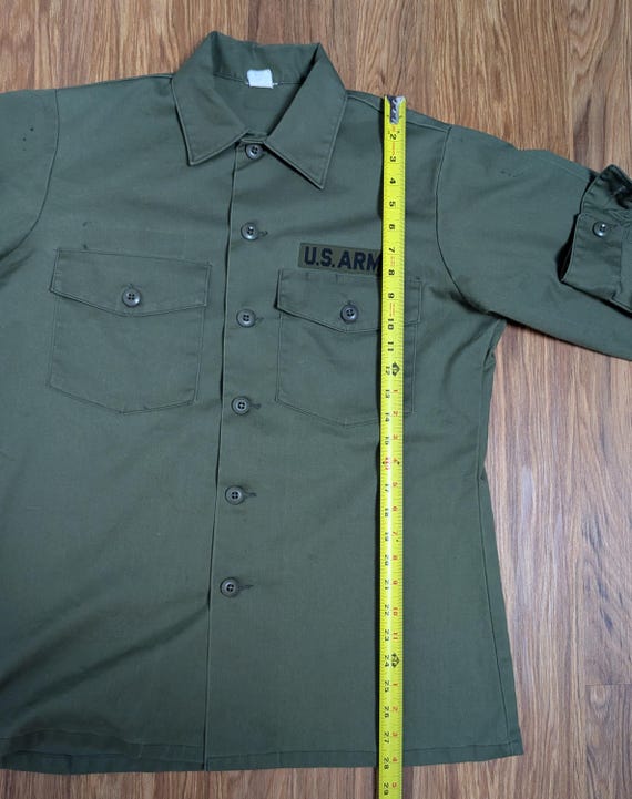1970s/80s Vietnam Era US Army Button Up - Gem