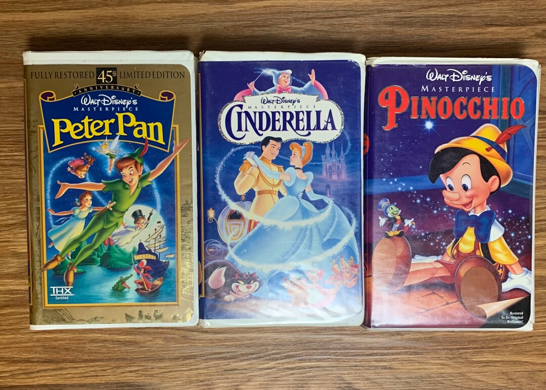 Vintage Peter Pan/cinderella/pinocchio - Etsy