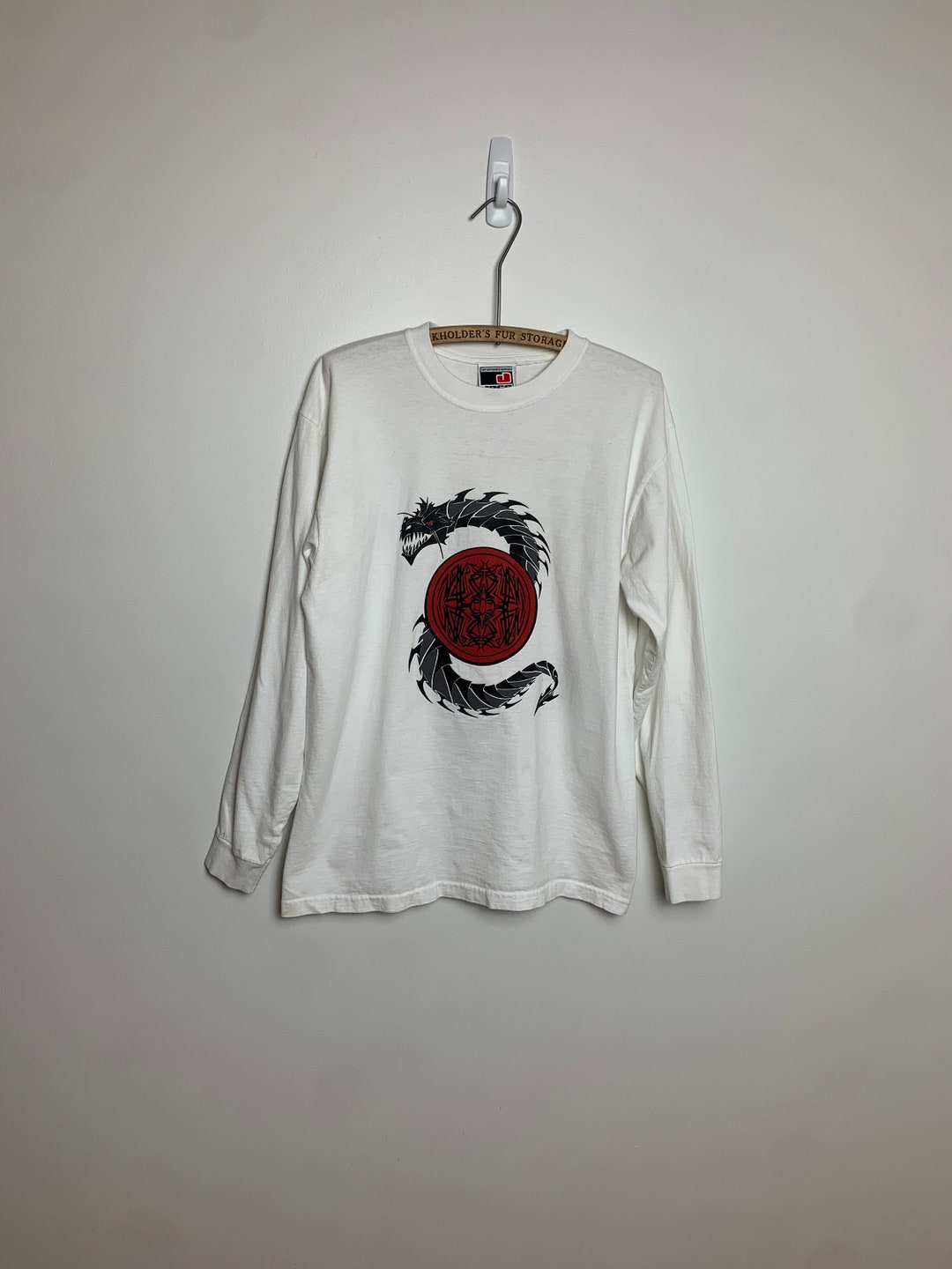 JNCO Y2K Dragon Logo Long Sleeve Shirt - Etsy