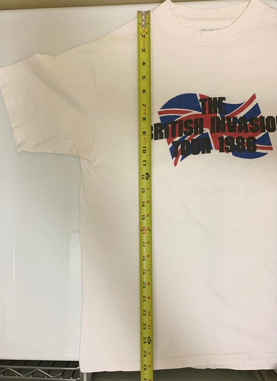 1986 British Invasion Tour T-Shirt - Gem