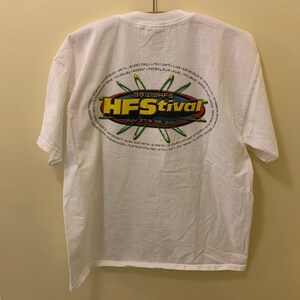 Vintage 99.1 HSF Music Festival T-shirt - Crazy Line Up - Etsy