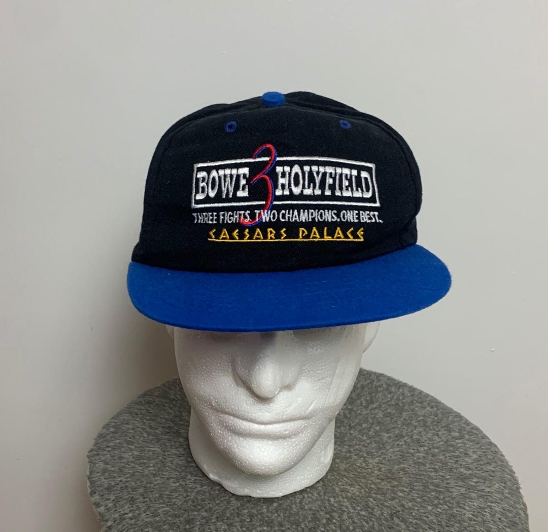Riddick Bowe Vs Evander Holyfield 3 1995 Fight Promo Hat - Etsy