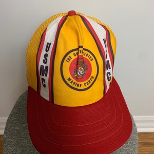 1970s USMC Marines Trucker Hat - Etsy