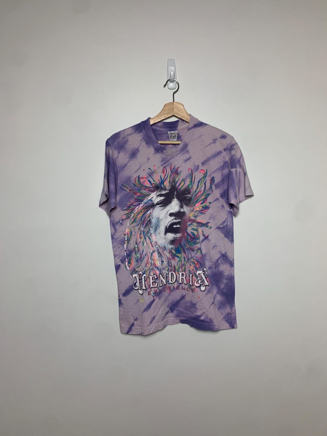 1990s Jimmy Hendricks Tye Dye Band T-shirt - Etsy