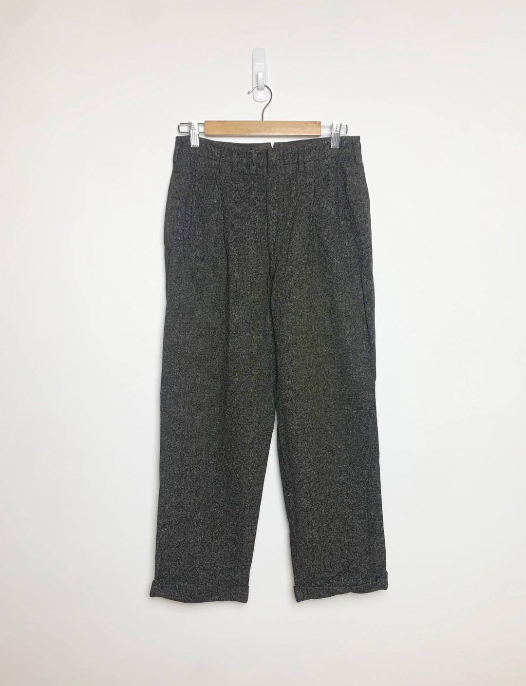 1950s Atomic Fleck Wool Trousers - Etsy