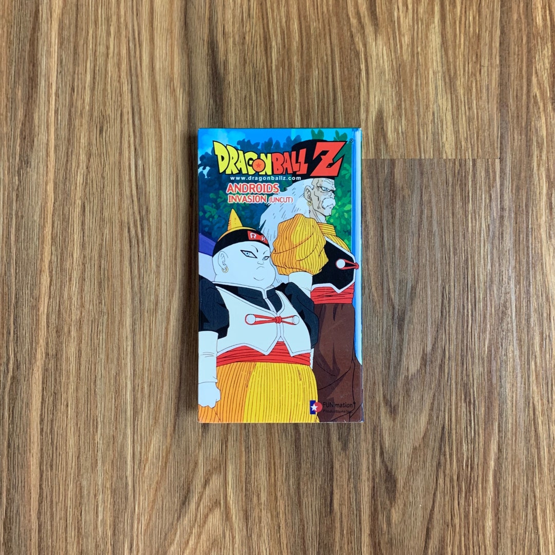 Dragon Ball Z Androids Invasion VHS Tape - Etsy